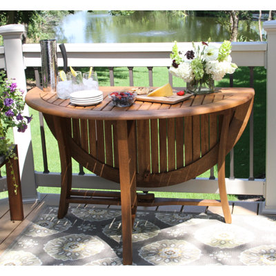 Birch Lane™ Fleur Round 4 - Person Outdoor Dining Set & Reviews | Wayfair
